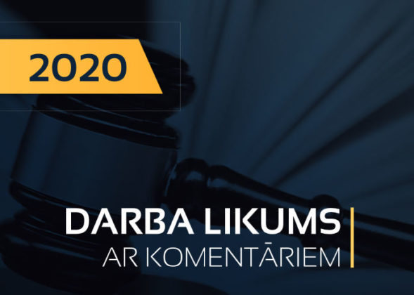Izdota darba tiesības skaidrojoša grāmata "Darba likums ar komentāriem ...